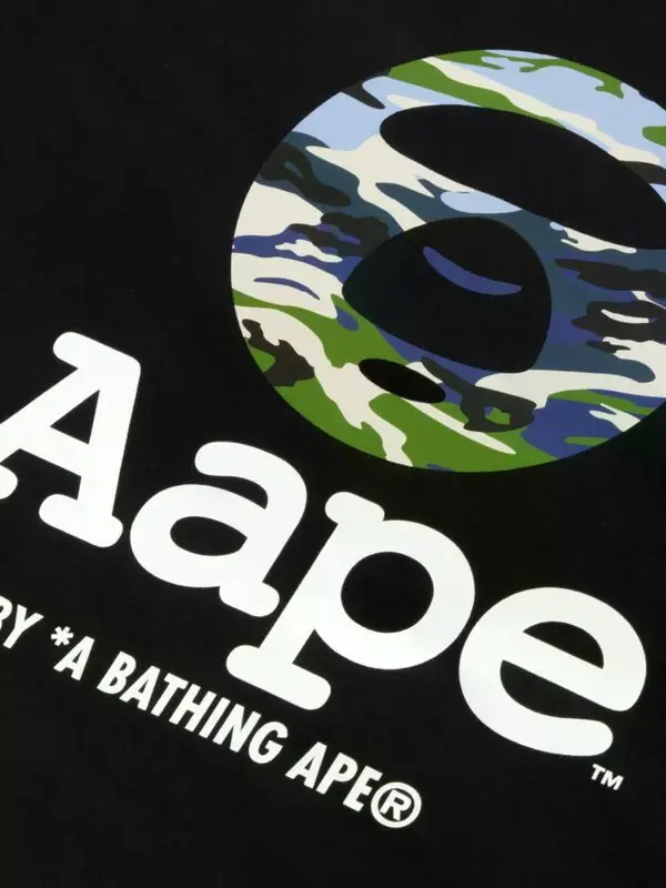 AAPE BY *A BATHING APE Camo Print T-shirt