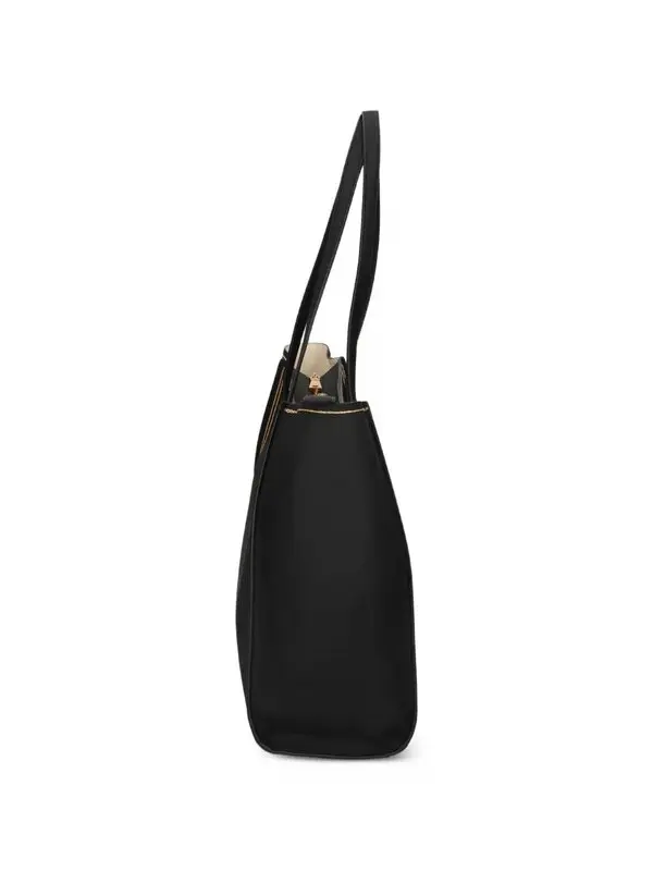 Moschino Logo-plaque Tote Bag - Black