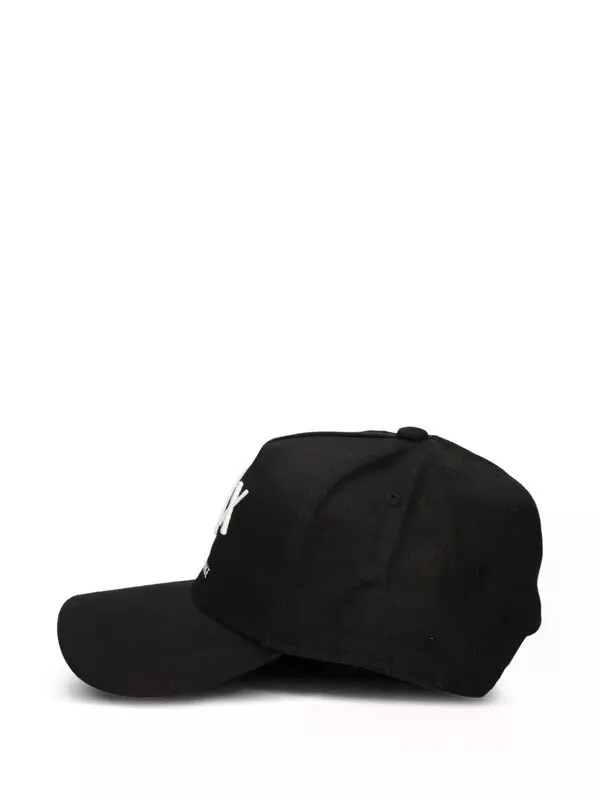 Armani Exchange Logo Embroidered Cap - Black