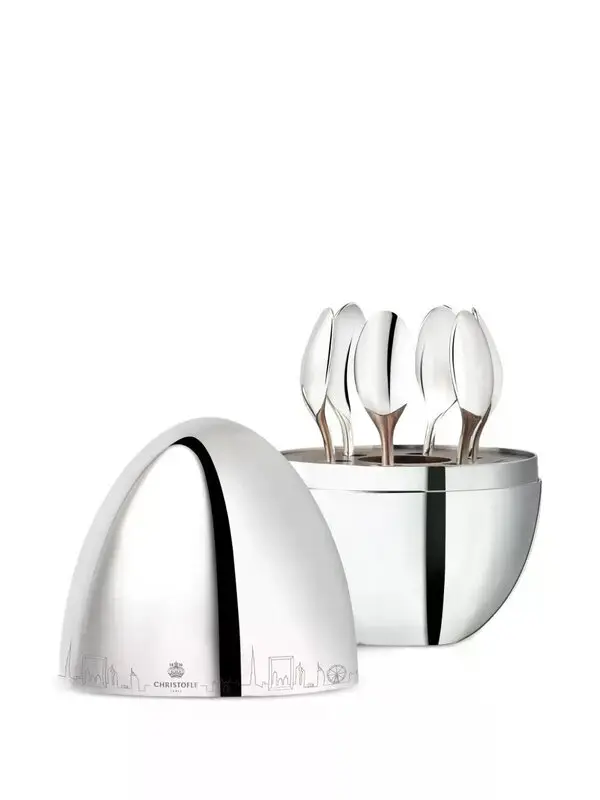 Christofle Dubai Mood -plated Espresso Spoon Set - Silver