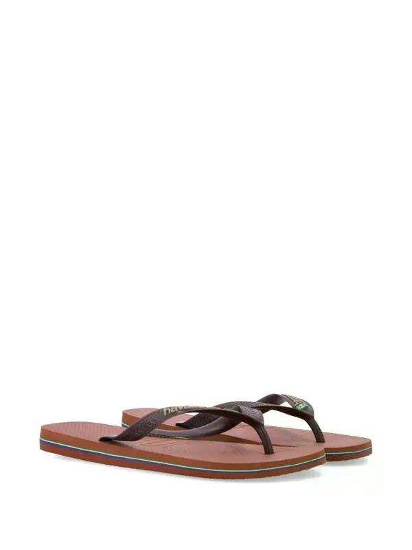 Havaianas Brasil Logo Chevron Flip-flops