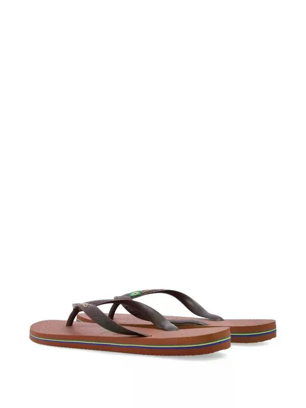 Havaianas Brasil Logo Chevron Flip-flops