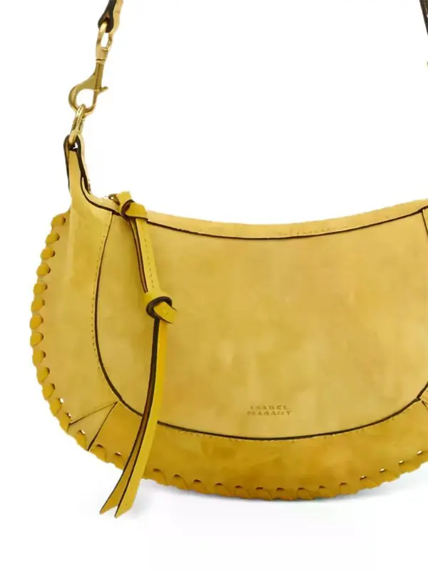 Isabel Marant Étoile Oskan Moon Suede Shoulder Bag - Yellow