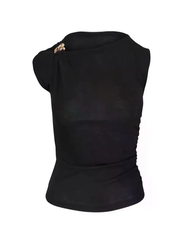Vince Draped Gathered Blouse