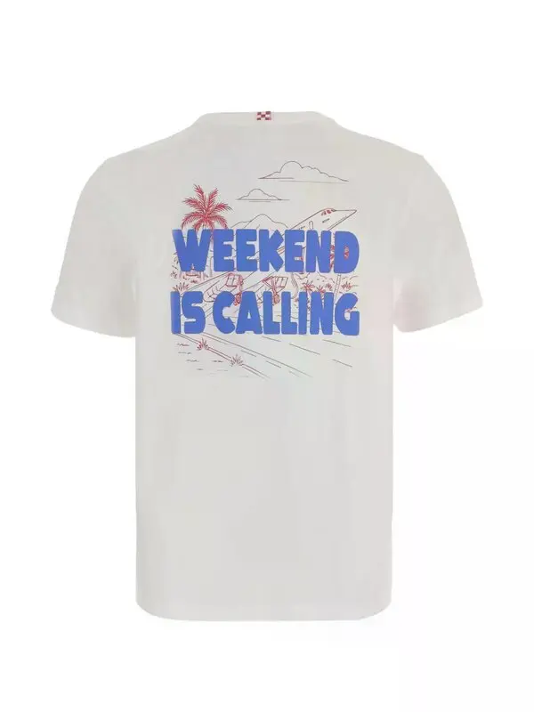 MC2 SAINT BARTH Weekend Is Calling T-shirt