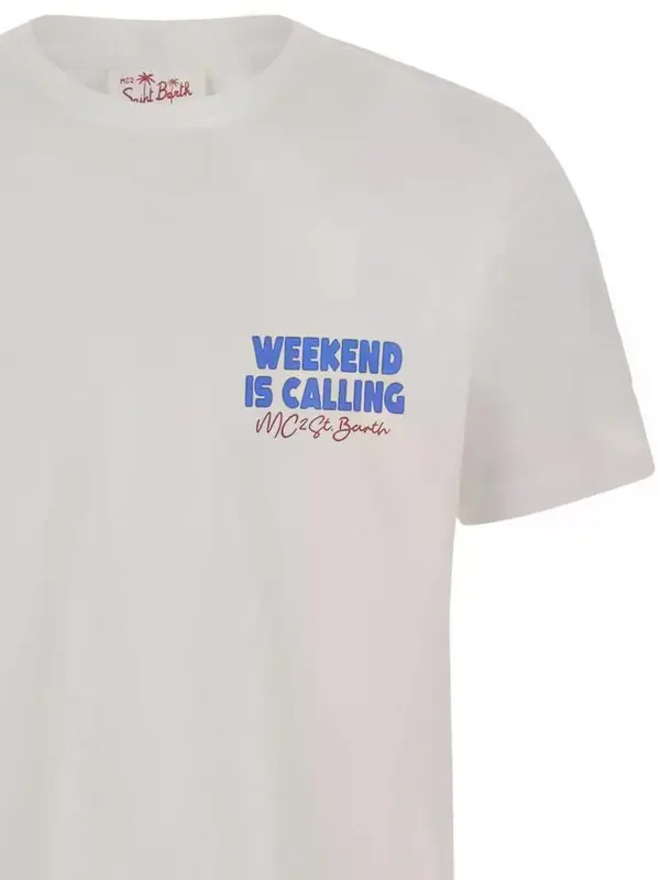 MC2 SAINT BARTH Weekend Is Calling T-shirt