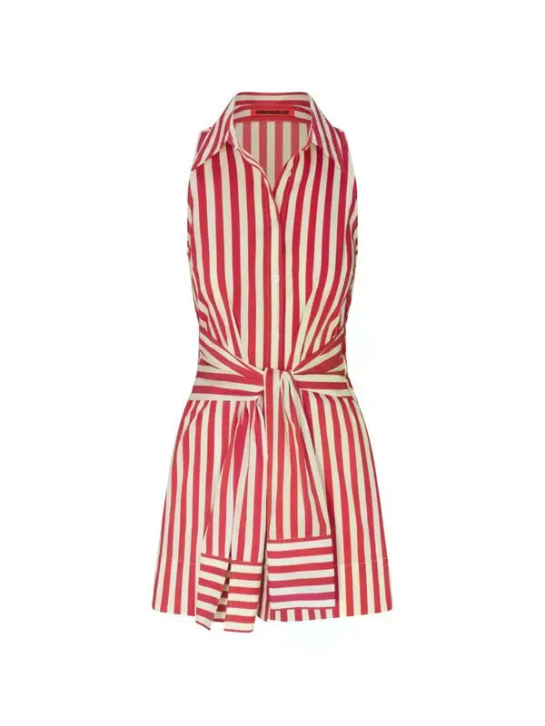 SIMONMILLER Inna Mini Dress - Red