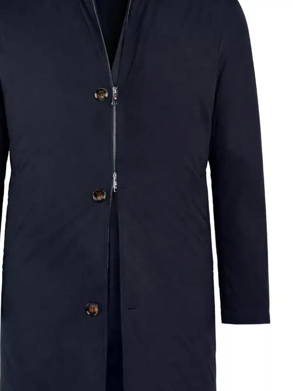 Kiton Zip-up Overcoat
