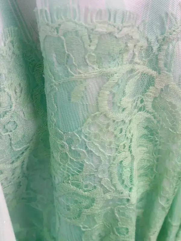 LES FILLES D'EVA Striped Lace Dress