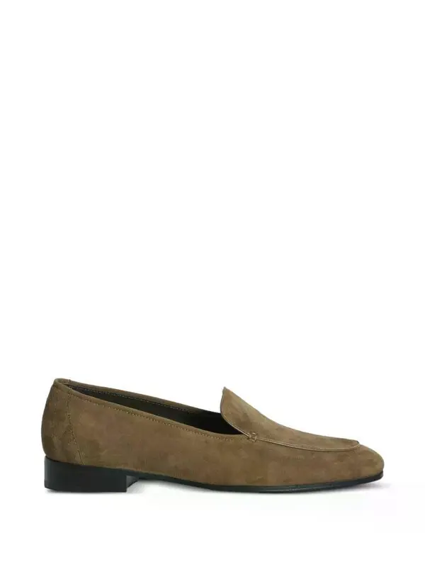 THE ROW Adam Loafers - Brown