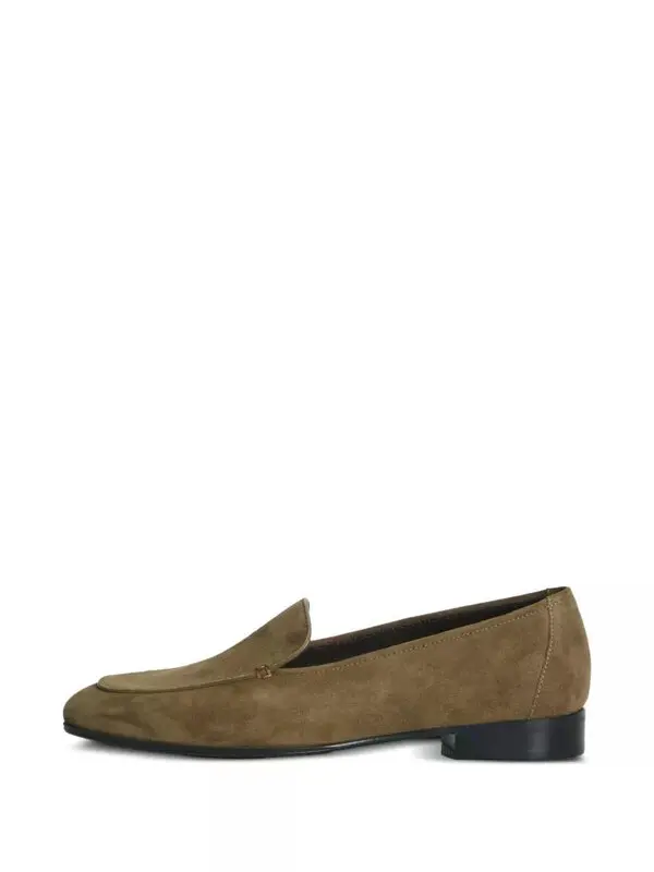 THE ROW Adam Loafers - Brown