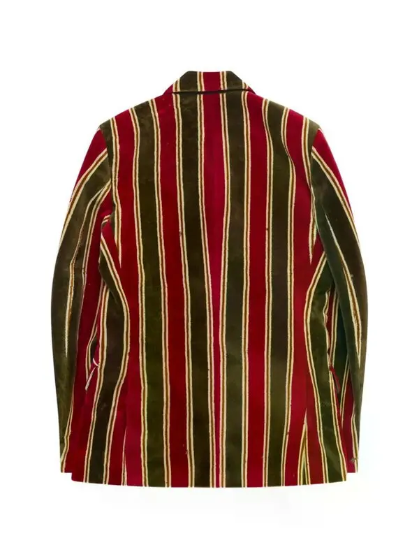 Junya Watanabe Striped V-neck Jacket
