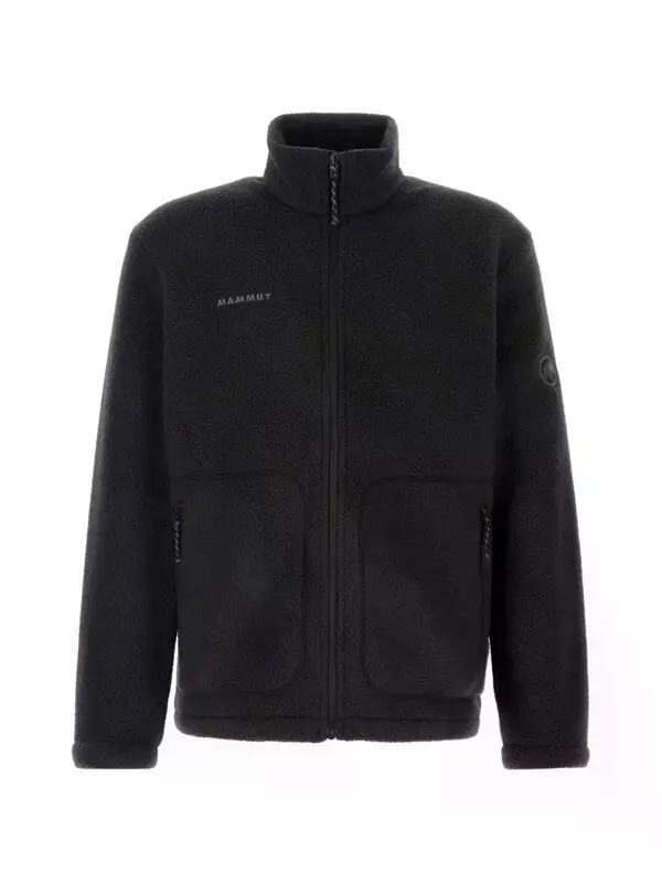 MAMMUT Logo Embroidered Fleece Jacket