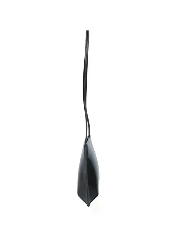 FANE Leather Shoulder Bag - Black