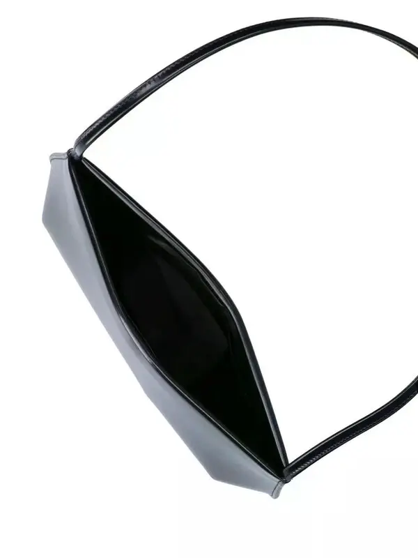 FANE Leather Shoulder Bag - Black