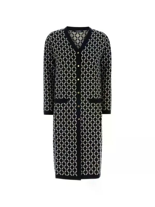 Max Mara Azzurro Wool Cardigan