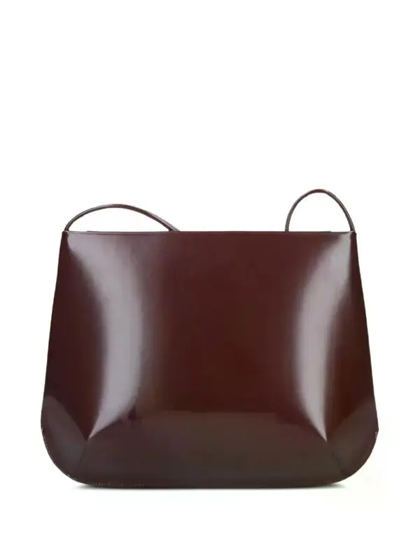 FANE Loge Leather Shoulder Bag - Brown