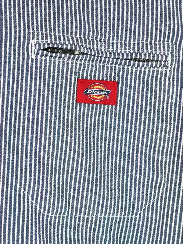 Dickies Striped Zip-up Shirt Jacket