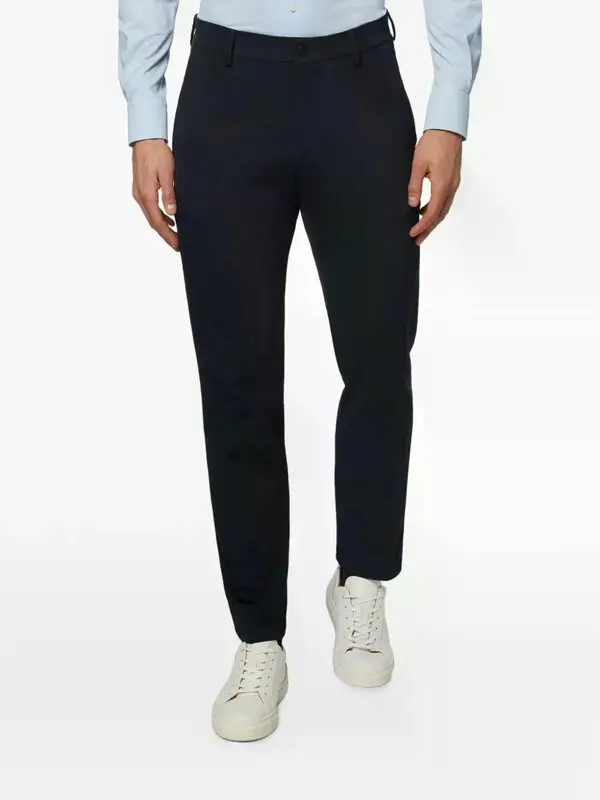 Boggi Milano Belt-loops Trousers - Blue