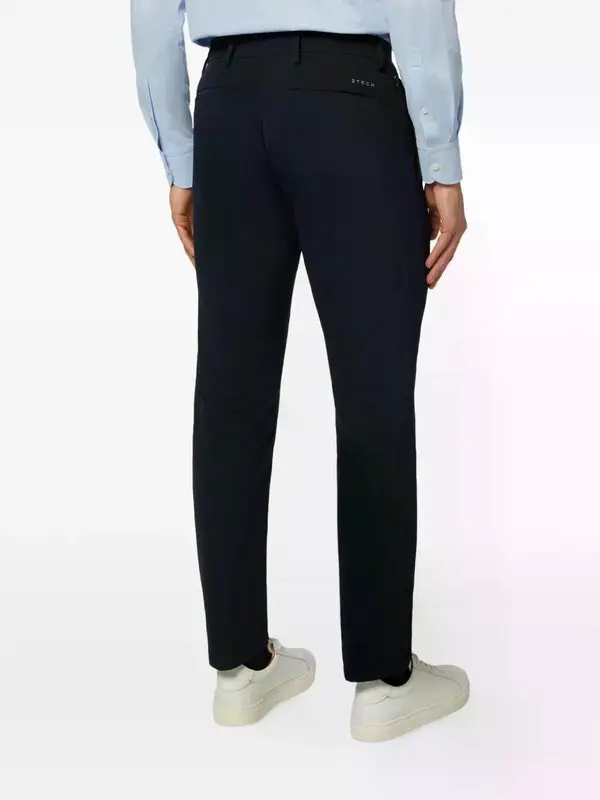 Boggi Milano Belt-loops Trousers - Blue