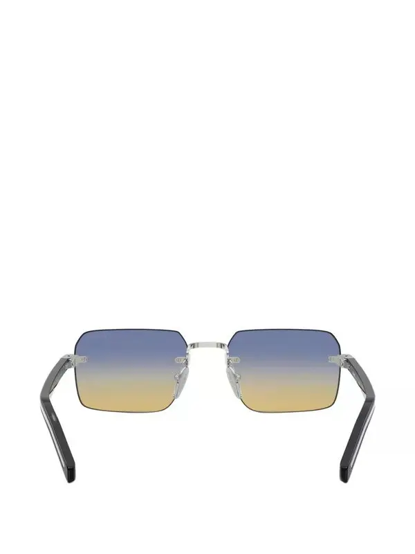 Prada Rimless Rectangle Sunglasses