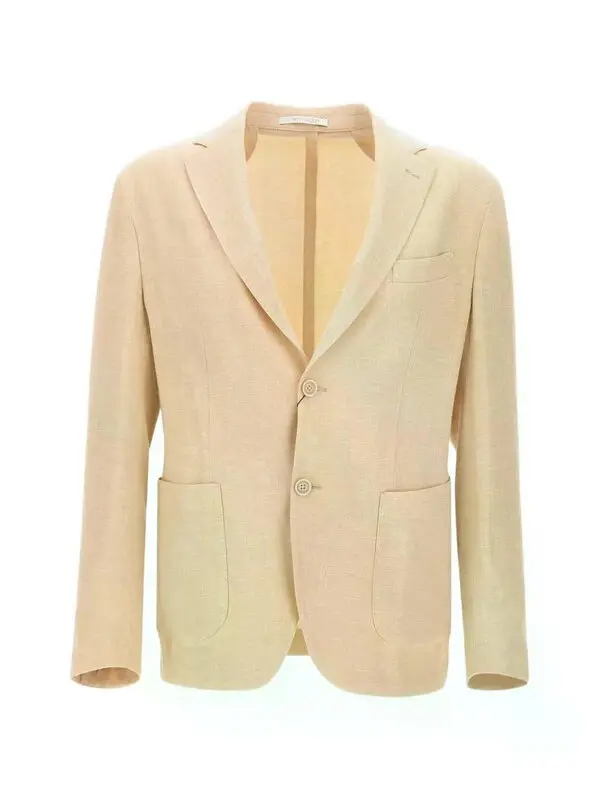 Eleventy Patch-pocket Blazer - Neutrals