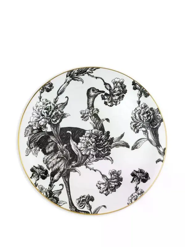 SIMONE GUIDARELLI HOME Tangerine Garden Dinner Plate - White