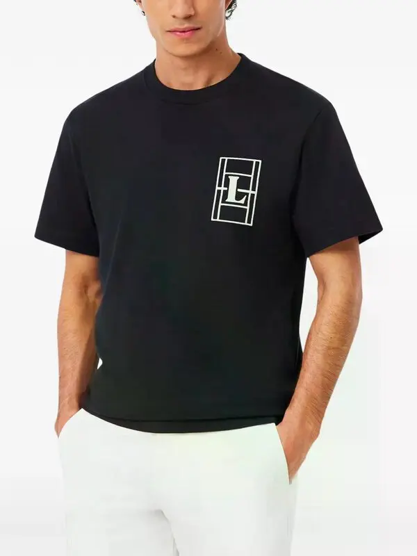 Lacoste Embroidered-logo T-shirt