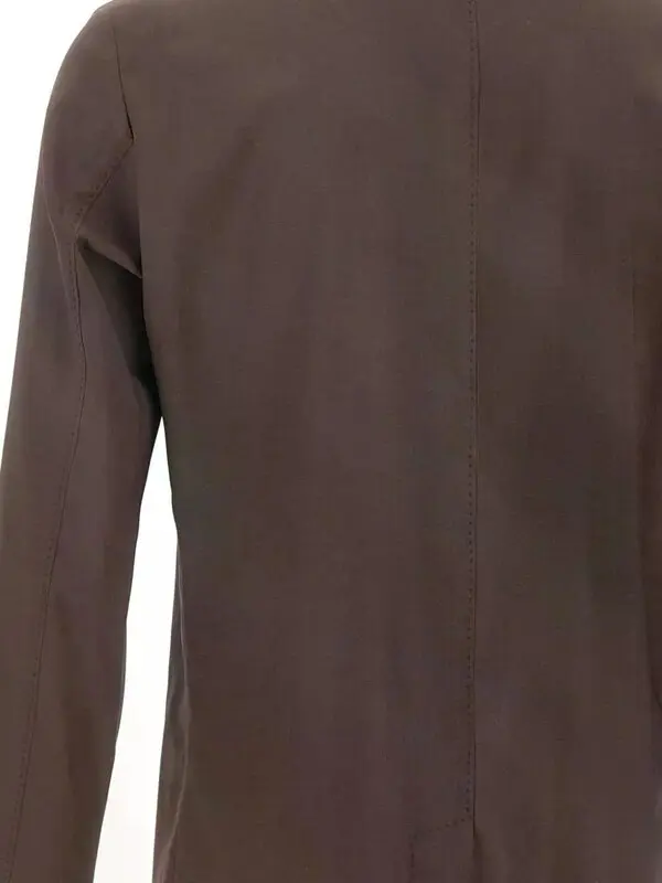 BARBA NAPOLI Single-breasted Coat - Brown