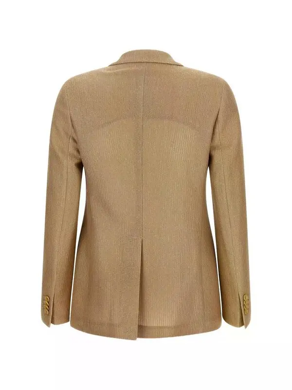 Tagliatore Double-breasted Blazer With Peak Lapels - Neutrals