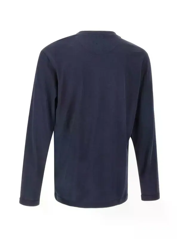 Eleventy Crew-neck Cotton Sweater