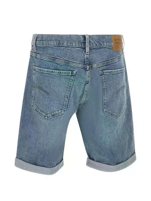 G-star Raw Mosa Stone-washed Denim Shorts
