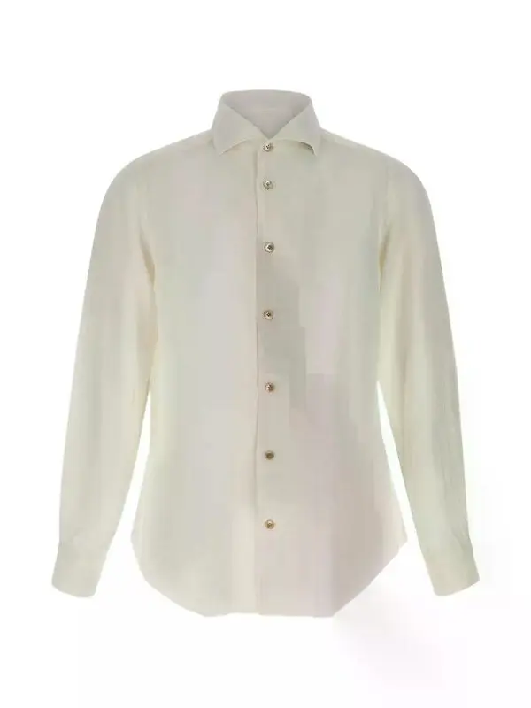 Eleventy Buttoned Shirt - Neutrals