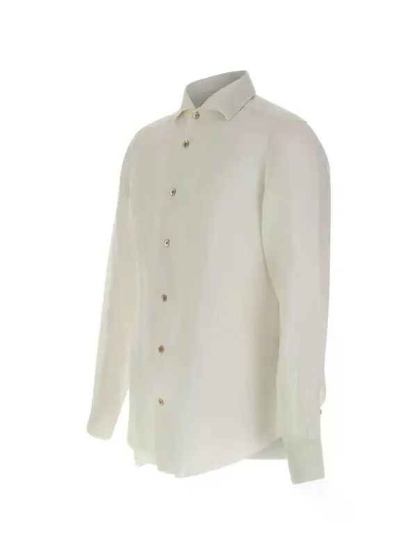 Eleventy Buttoned Shirt - Neutrals
