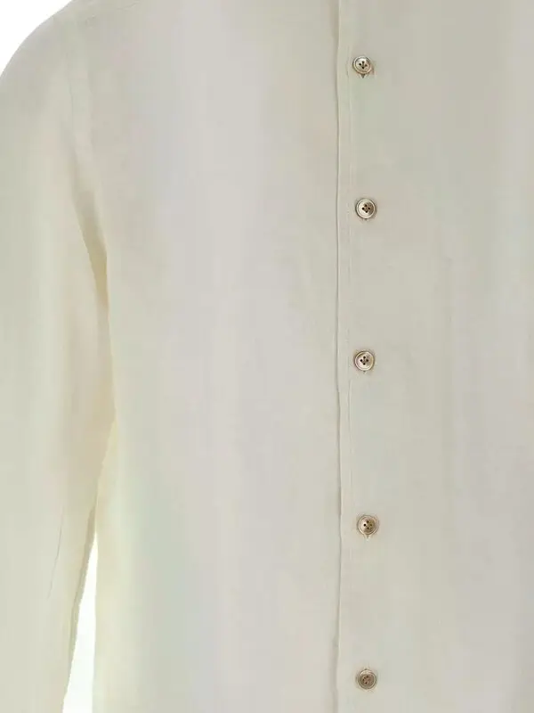 Eleventy Buttoned Shirt - Neutrals
