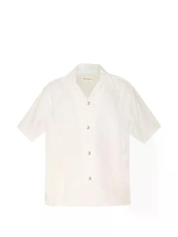 TRIBE AND TRUE Angelweave Short-sleeve Shirt - Neutrals