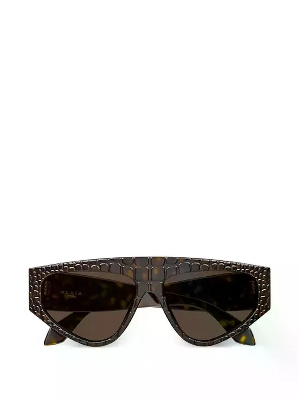 AZZEDINE ALAIA Pilot Frame Sunglasses