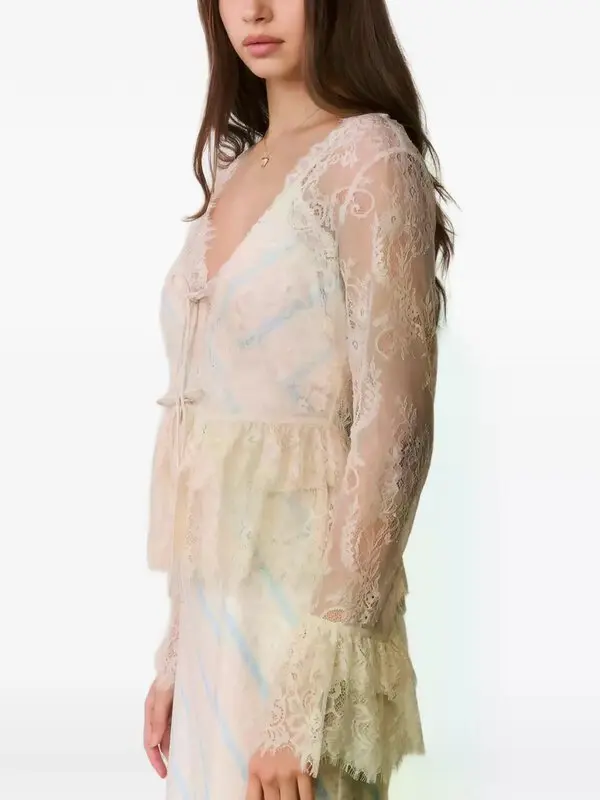 LoveShackFancy Floral-pattern Blouse