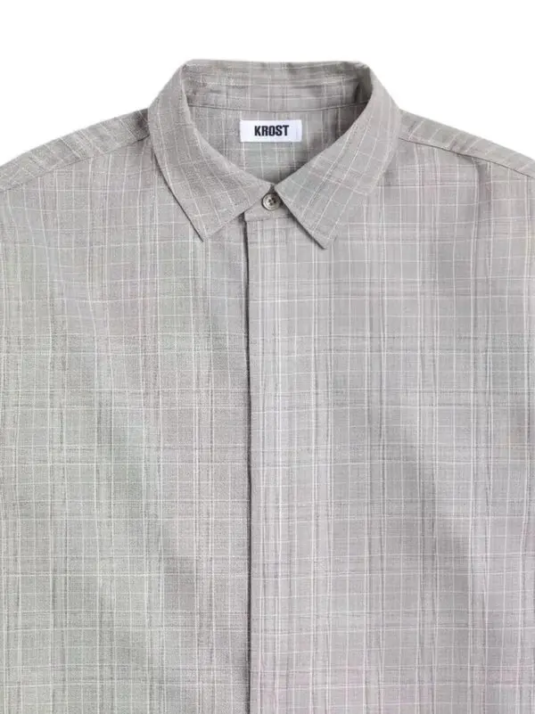 KROST Check-pattern Shirt