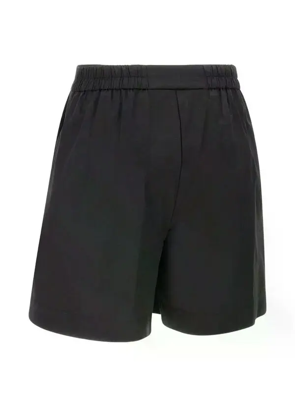 KAOS Elasticated-waistband Shorts - Black