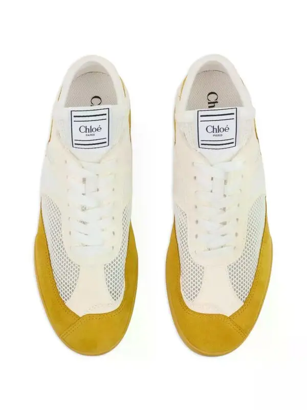 Chloé Kick Mesh-panels Sneakers