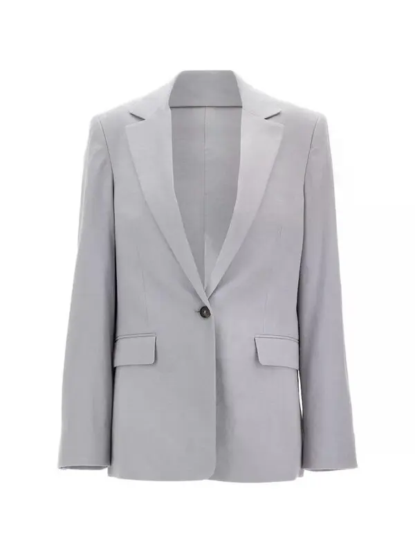 Vince Flap-pocket Button Blazer
