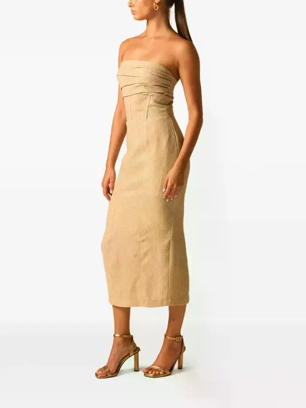 JBQ Bellucci Strapless Midi Dress