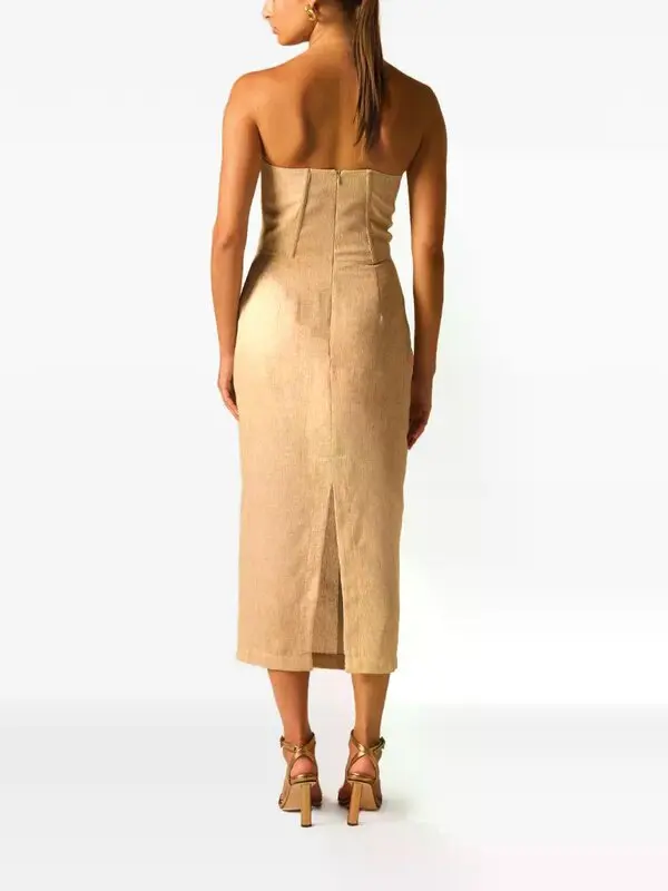 JBQ Bellucci Strapless Midi Dress