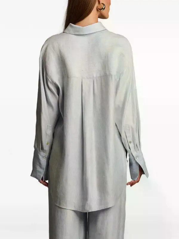 HEVRON Chambray Pocket Shirt