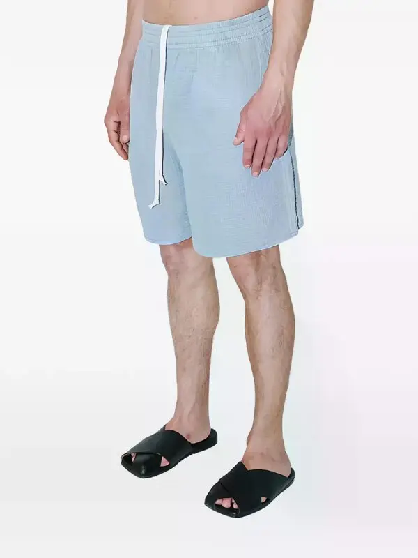 TRIBE AND TRUE Textured Drawstring Shorts