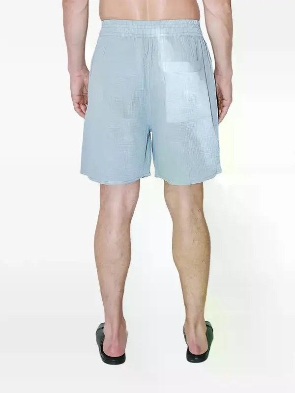 TRIBE AND TRUE Textured Drawstring Shorts