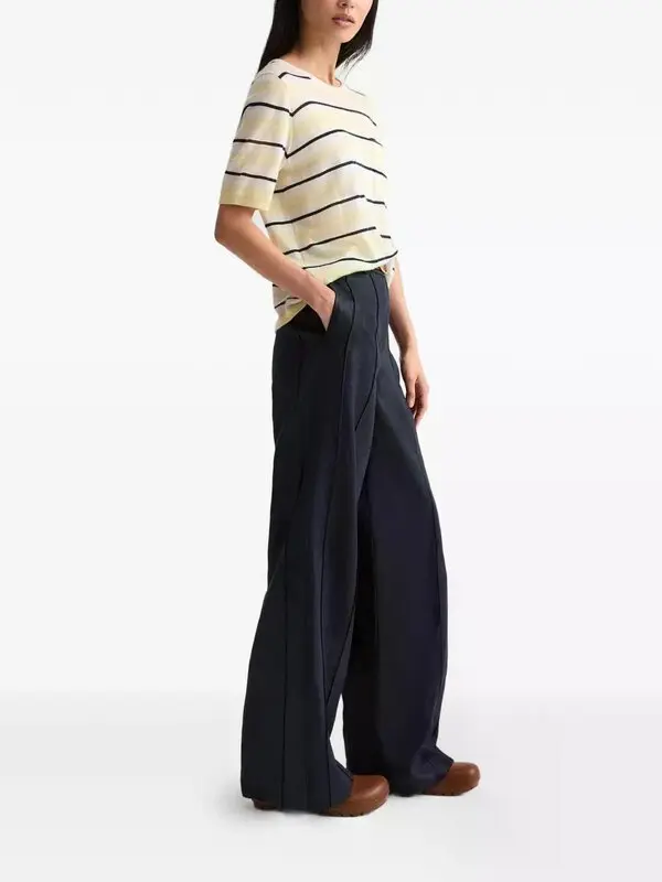 TWP Striped Chest-pocket T-shirt