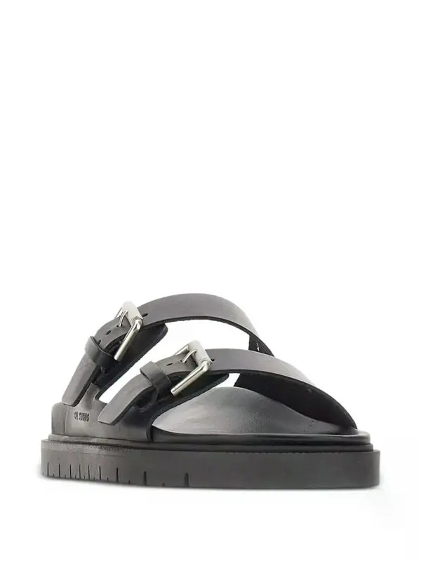 COPENHAGEN  Adjustable Buckle Leather Sandals