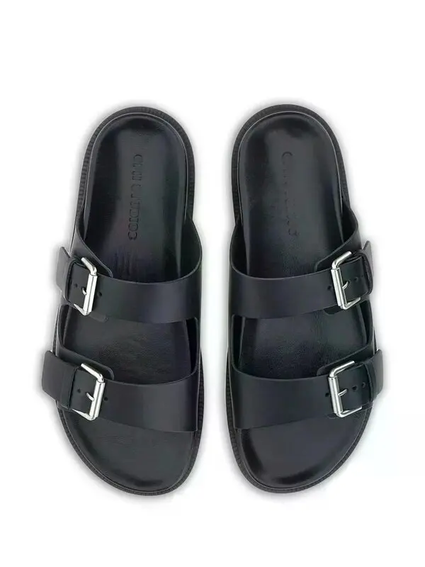 COPENHAGEN  Adjustable Buckle Leather Sandals